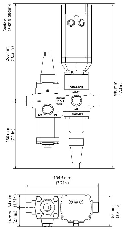 Valve station, ICF 15-4-8, 15 mm, Connection standard: EN 10220 | ICF ...