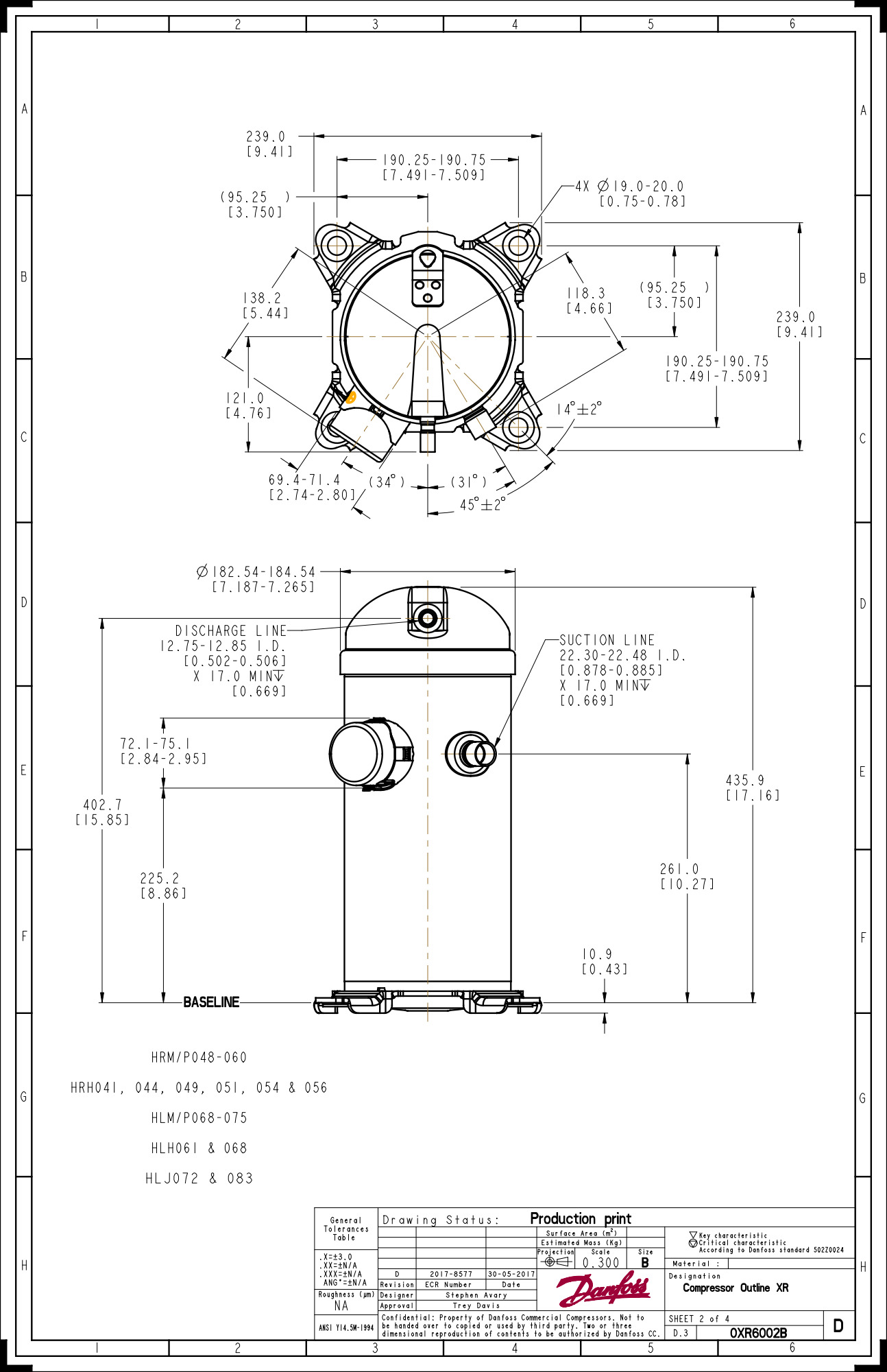 Scroll compressor, HRP051T2LP6 | Scroll compressors | Compressors for ...