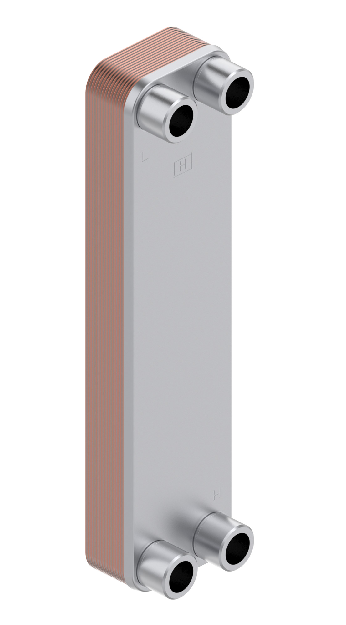 Micro Plate heat exchanger, XB05H-1, Number of plates: 70 | XB05 ...