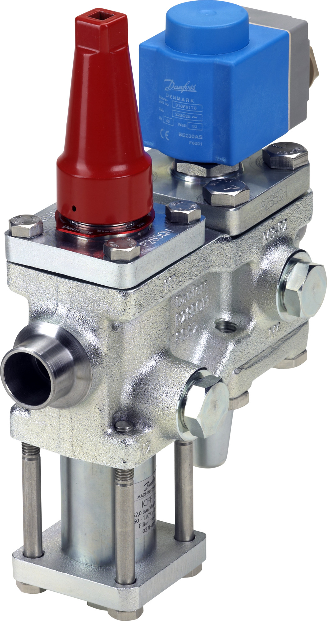 Valve station, ICF 15-4-8, 15 mm, Connection standard: EN 10220 | ICF 15-65 | Valve stations ...