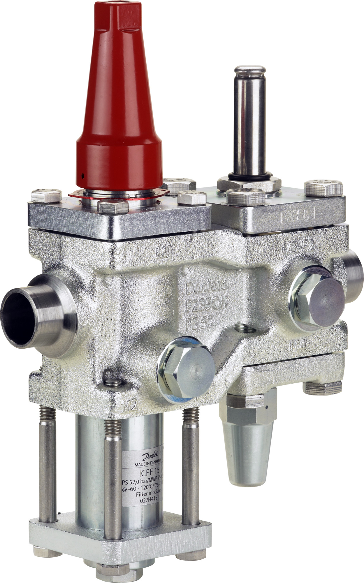 Valve station, ICF 15-4-8, 15 mm, Connection standard: EN 10220 | ICF ...